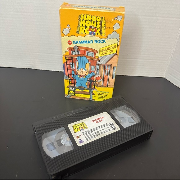 Schoolhouse | Other | School House Rock Grammar Rock Vhs 987 Golden ...